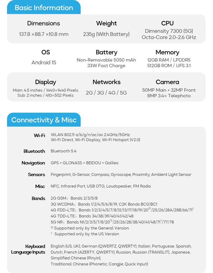 The Unihertz Titan 2 brings back the QWERTY keyboard, pairs it with a square 4.5" display ...