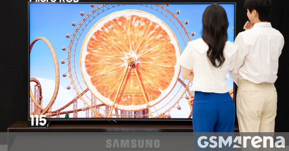 Samsung unveils world's first Micro RGB display technology - GSMArena ...