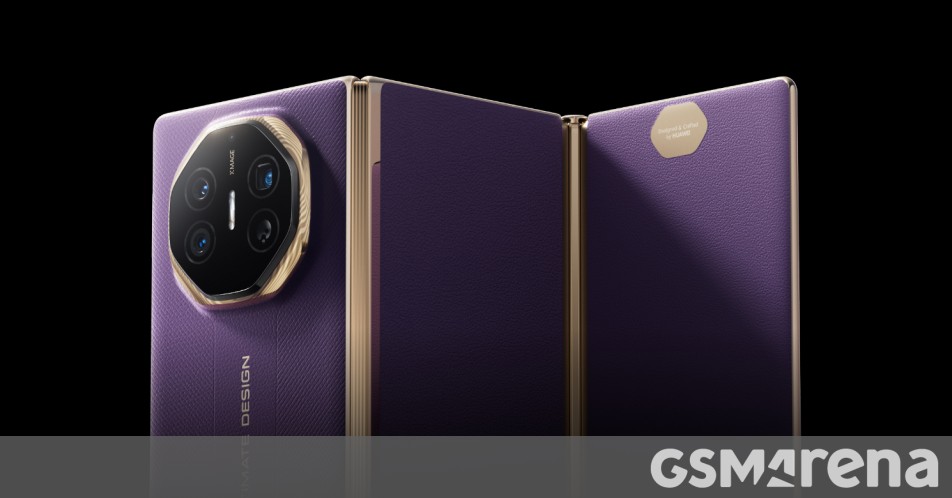 Huawei Mate XTs announced with Kirin 9020 and updated 40MP ultrawide cam - GSMArena.com news