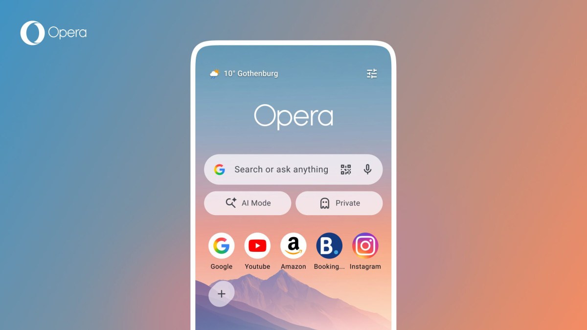 Opera for Android updated with a new start page and football hub ...