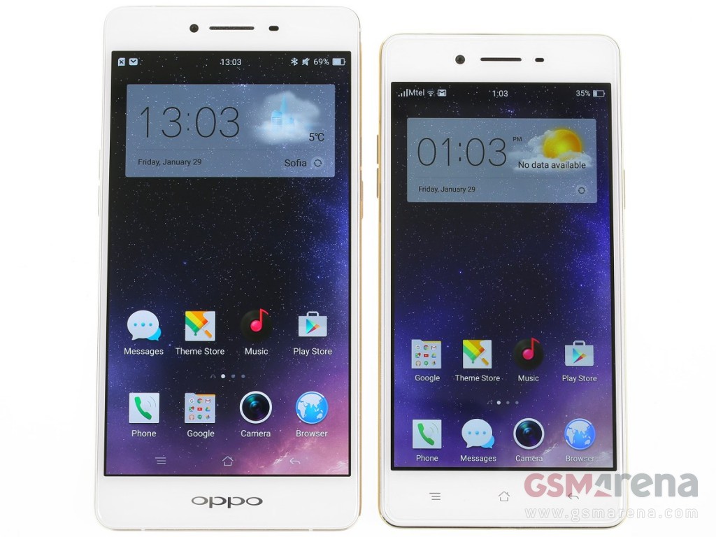 Oppo F1 pictures, official photos