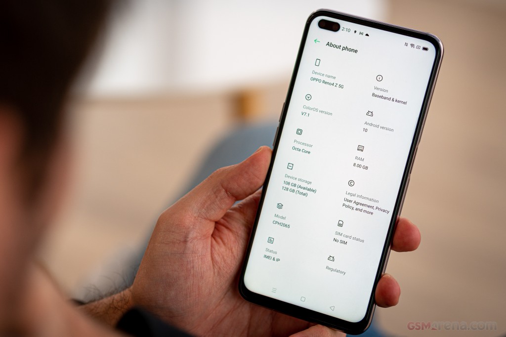 Oppo Reno4 Z 5G pictures, official photos