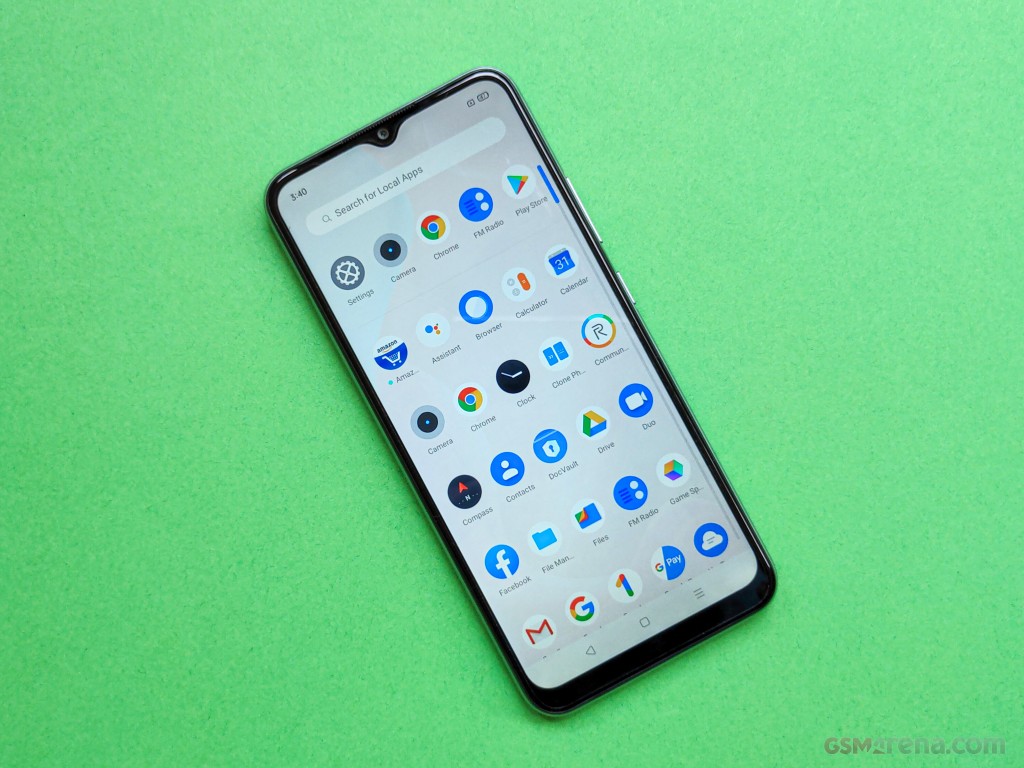 Realme C15 pictures, official photos
