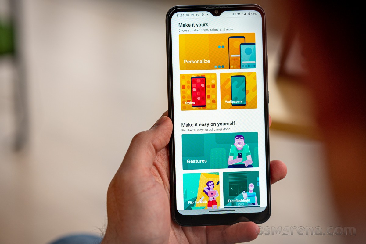 Motorola Moto G10 review: Software and performance