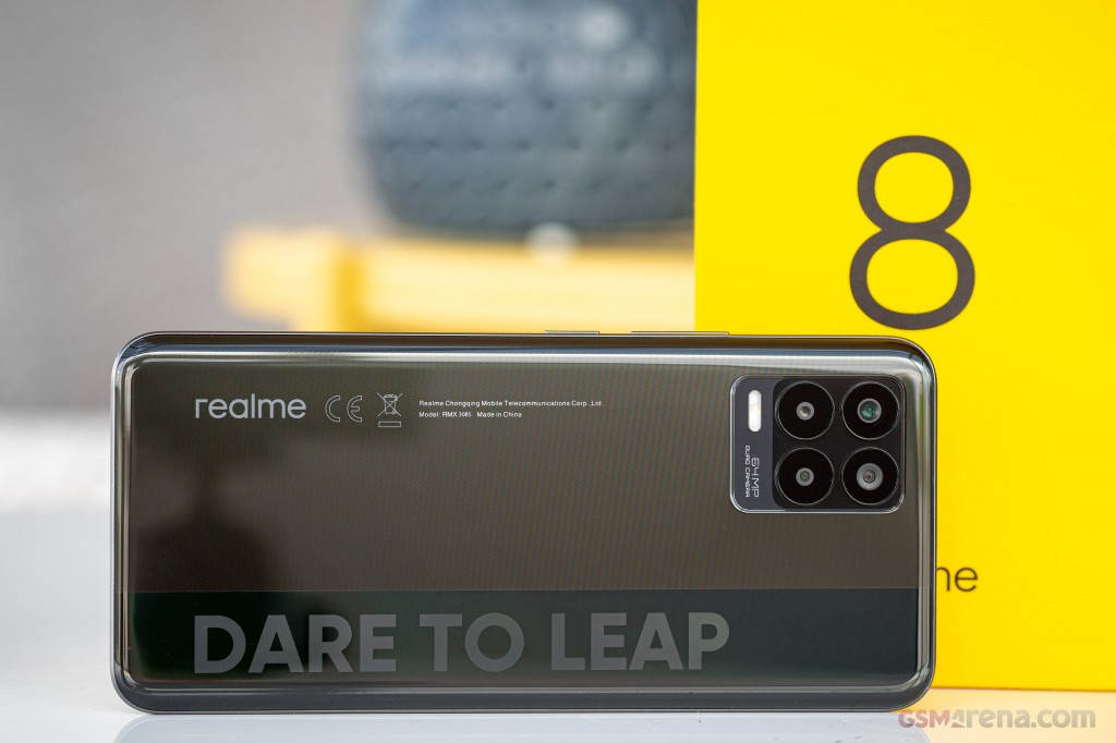 Realme 8 pictures, official photos