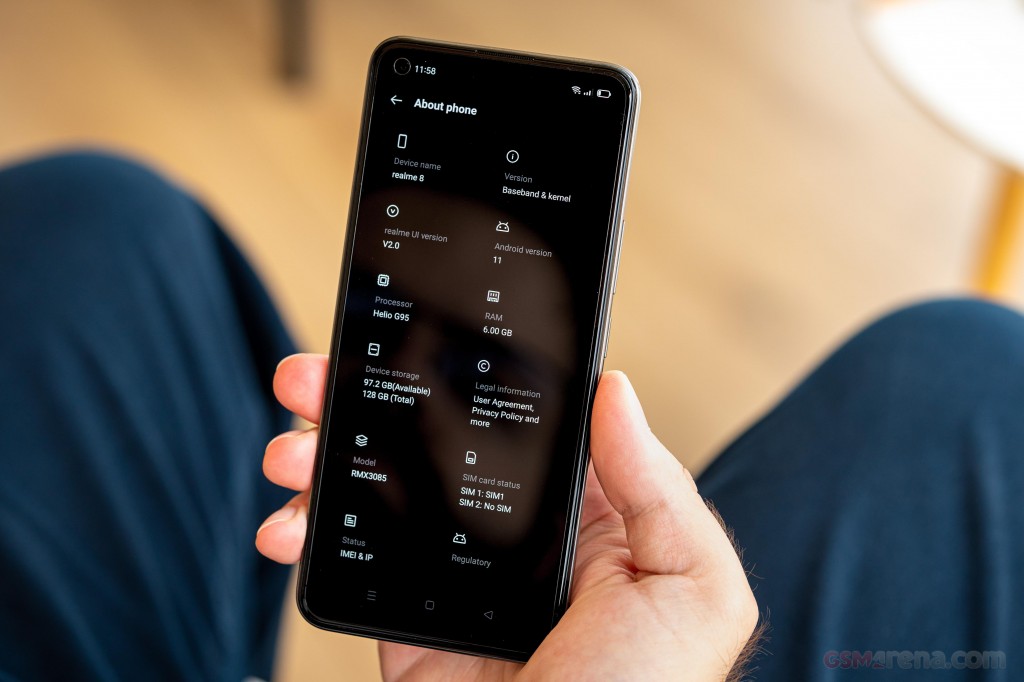Realme 8 pictures, official photos