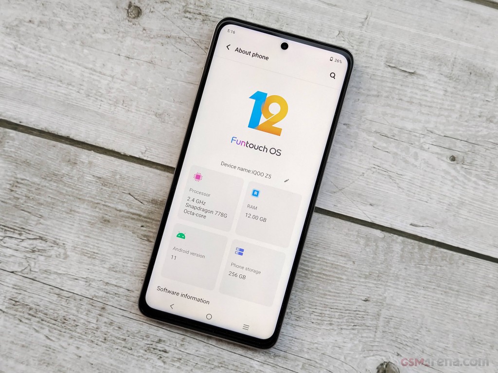 vivo iQOO Z5 pictures, official photos