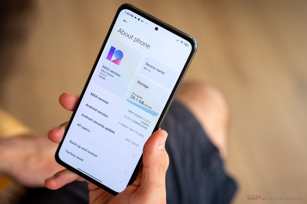Xiaomi Mi 11i pictures, official photos