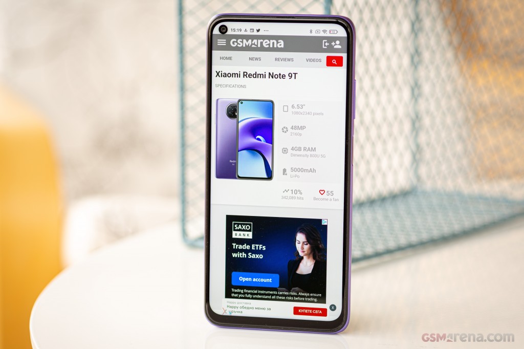 Xiaomi Redmi Note 9T pictures, official photos