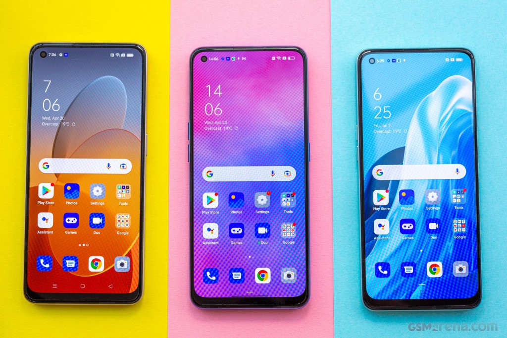 Oppo Reno7 Lite pictures, official photos