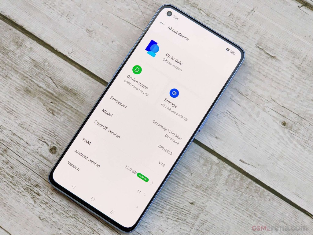 Oppo Reno7 Pro 5G pictures, official photos