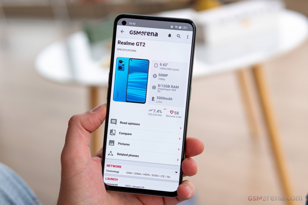 Realme GT2 pictures, official photos