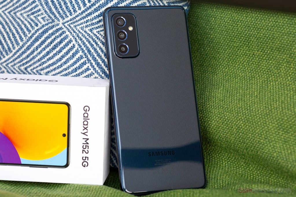 Samsung Galaxy M52 5G pictures, official photos