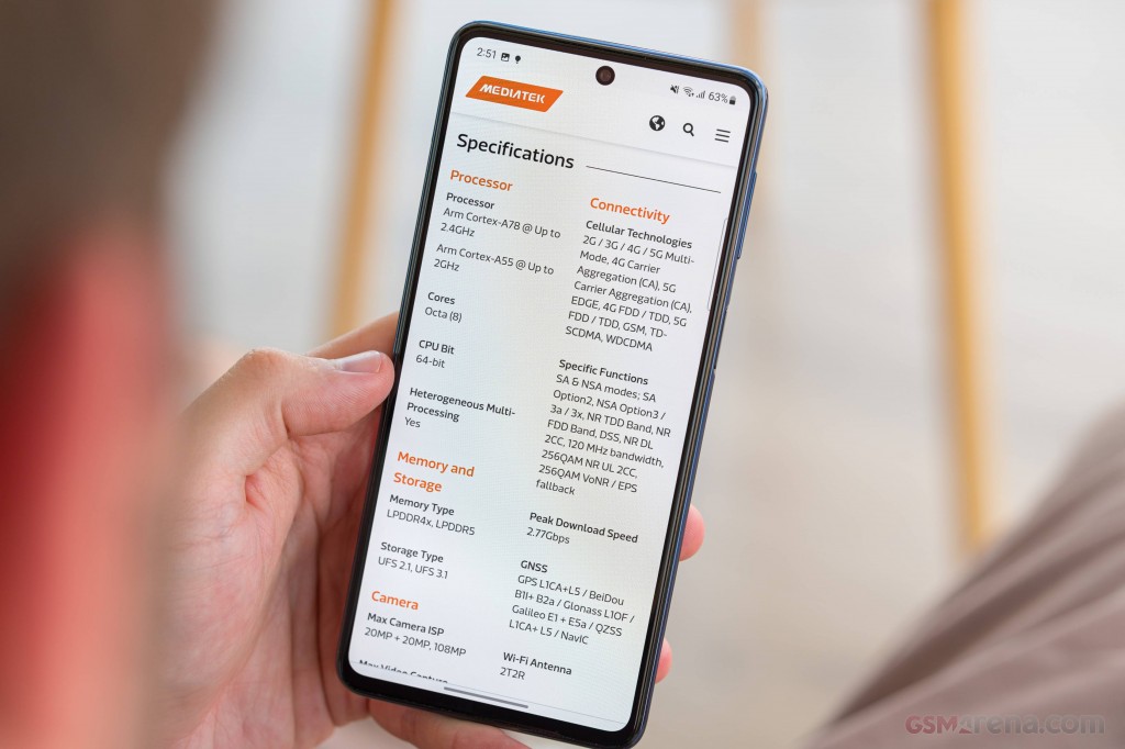 Samsung Galaxy M53 pictures, official photos