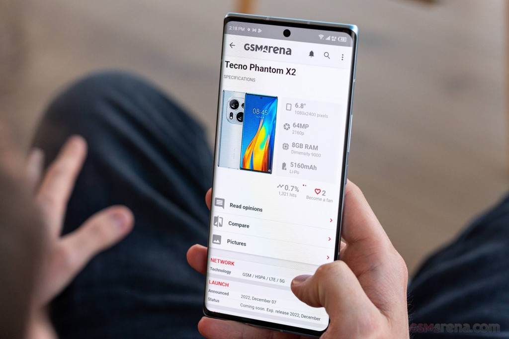 Tecno Phantom X2 pictures, official photos