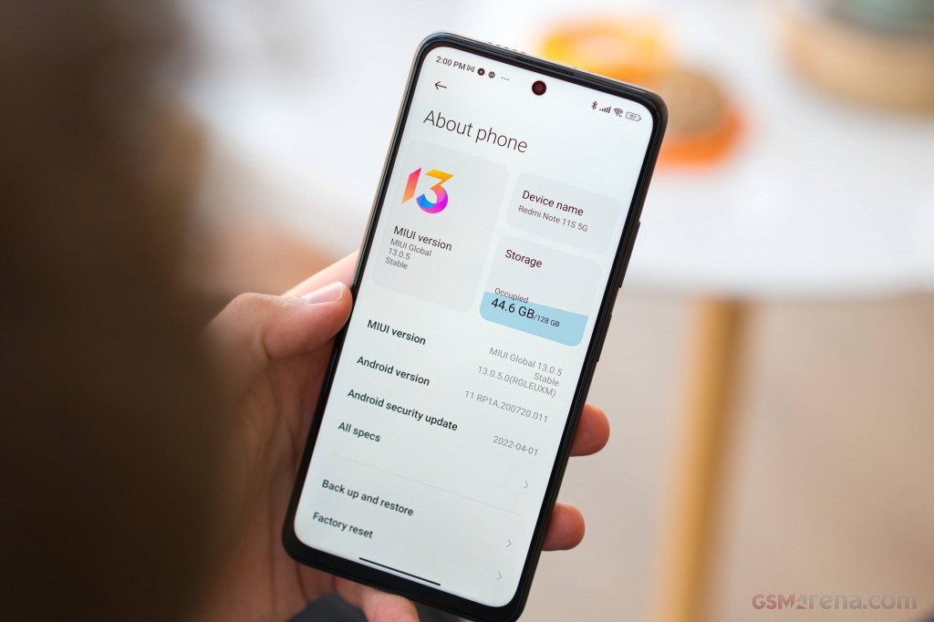 Xiaomi Redmi Note 11S 5G pictures, official photos