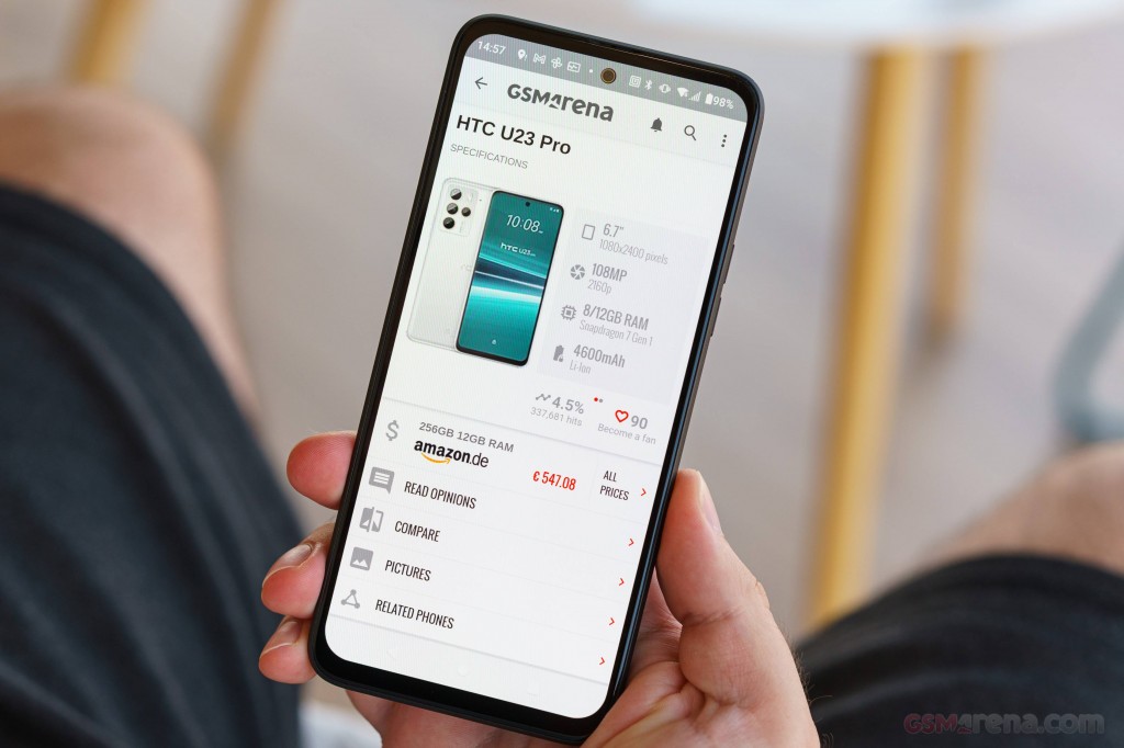 HTC U23 Pro pictures, official photos