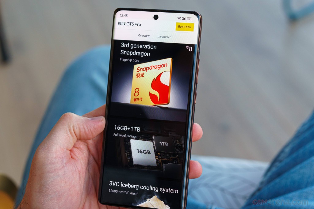 Realme GT5 Pro pictures, official photos