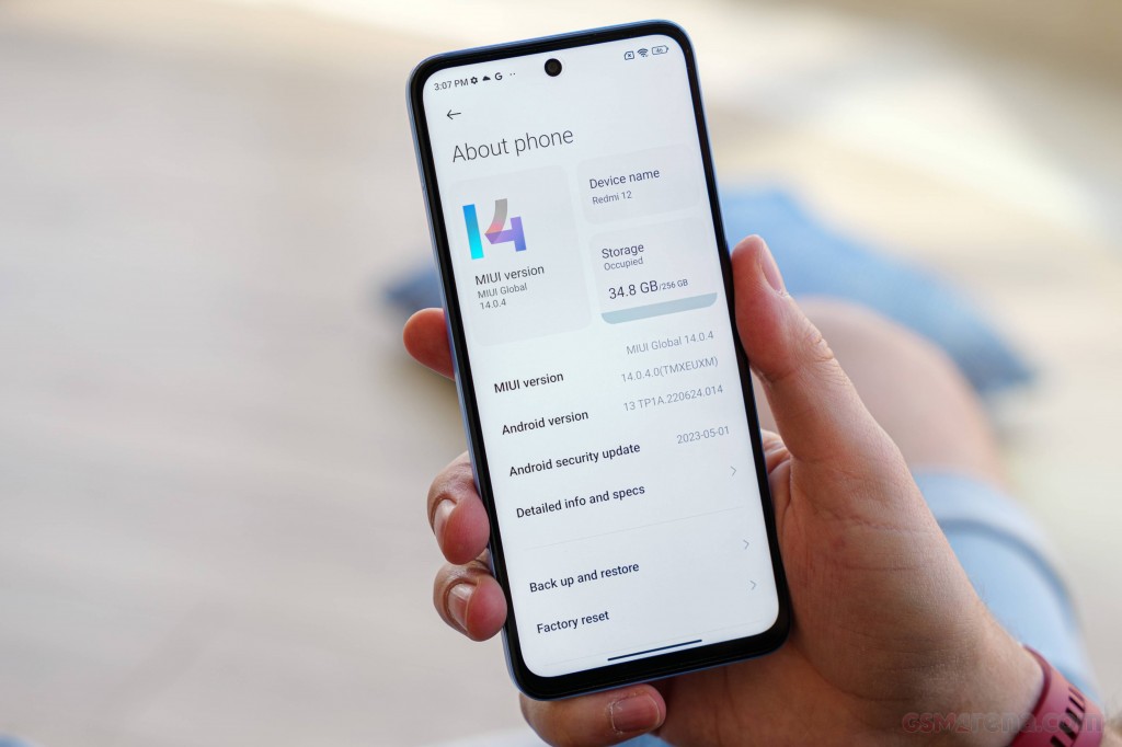 Xiaomi Redmi 12 pictures, official photos