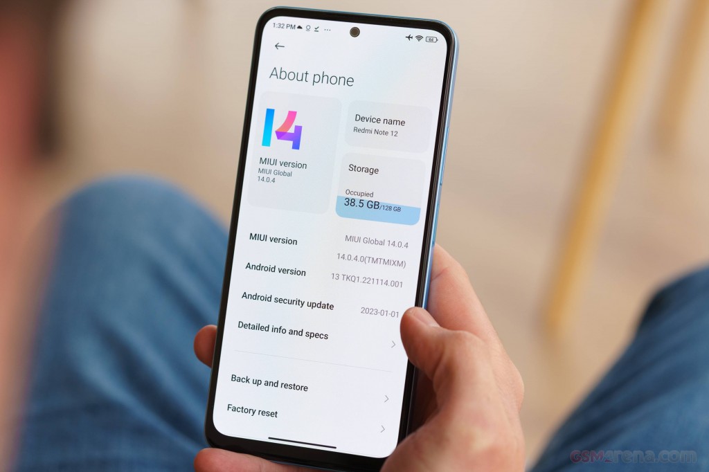 Xiaomi Redmi Note 12 4G pictures, official photos