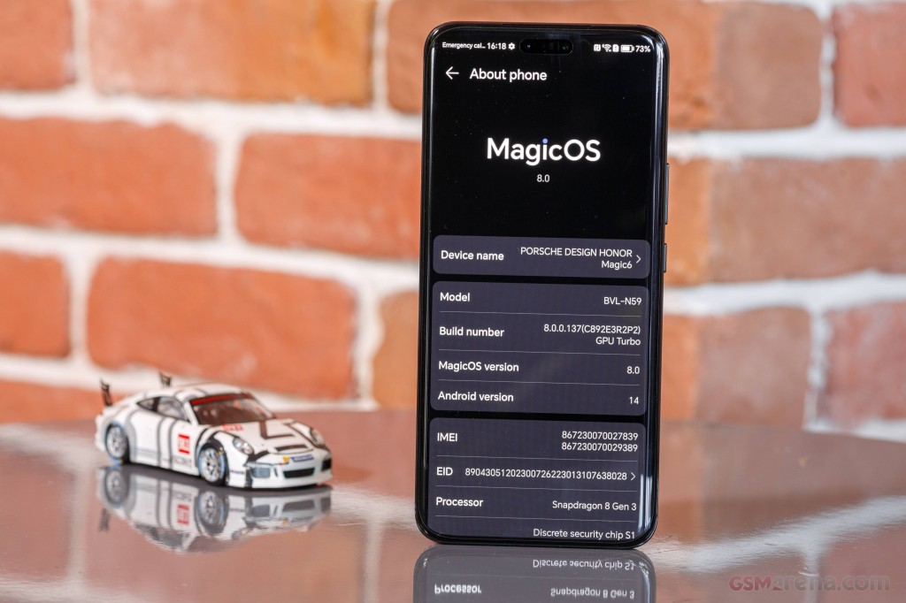 Honor Magic6 RSR Porsche Design pictures, official photos