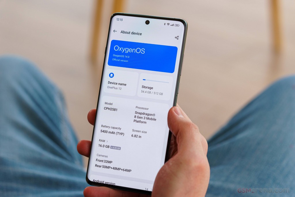 OnePlus 12 pictures, official photos
