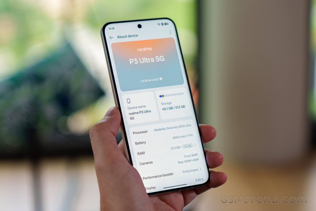 Realme P3 Ultra review: Software, performance