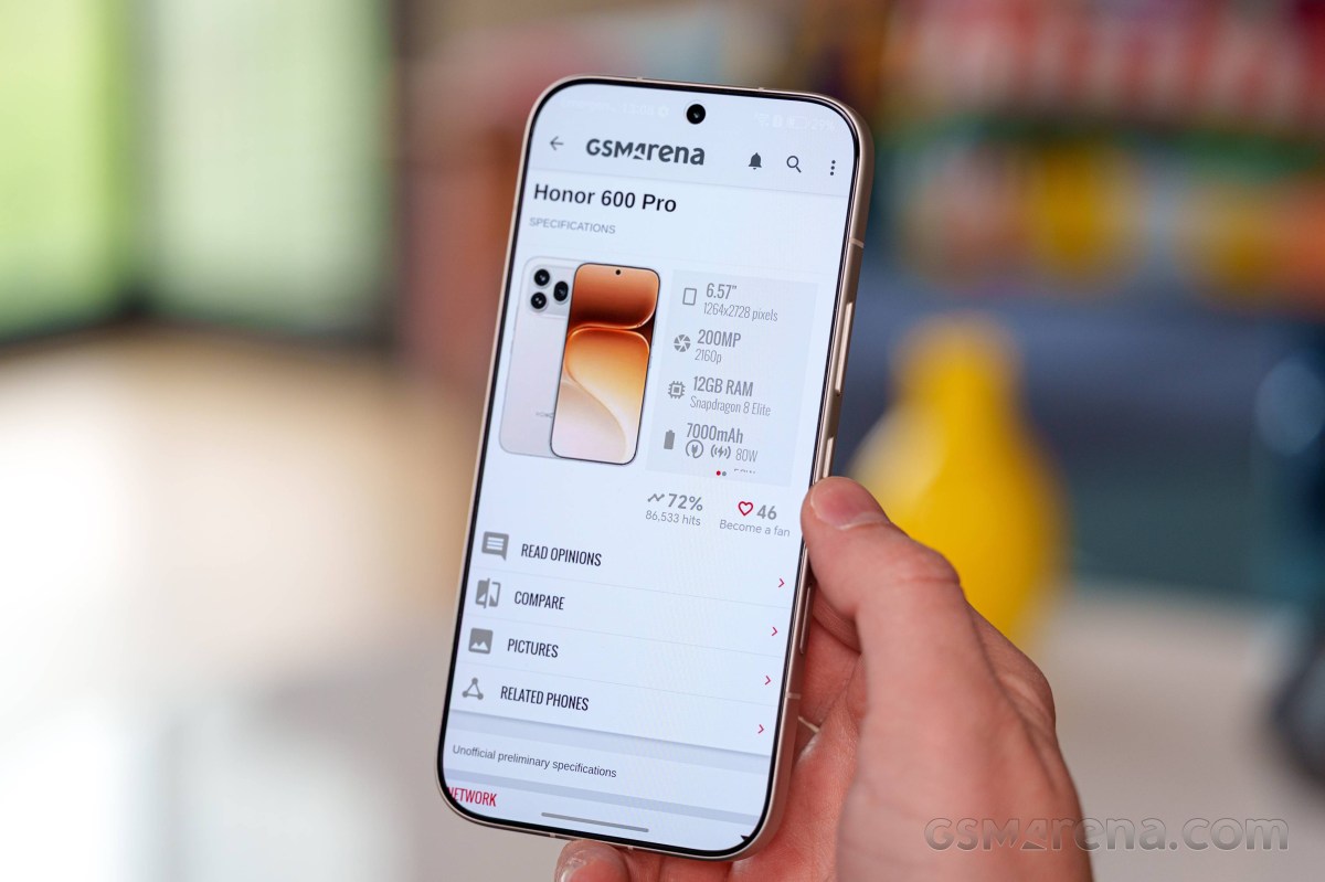 Honor 600 Pro review: Software and performance