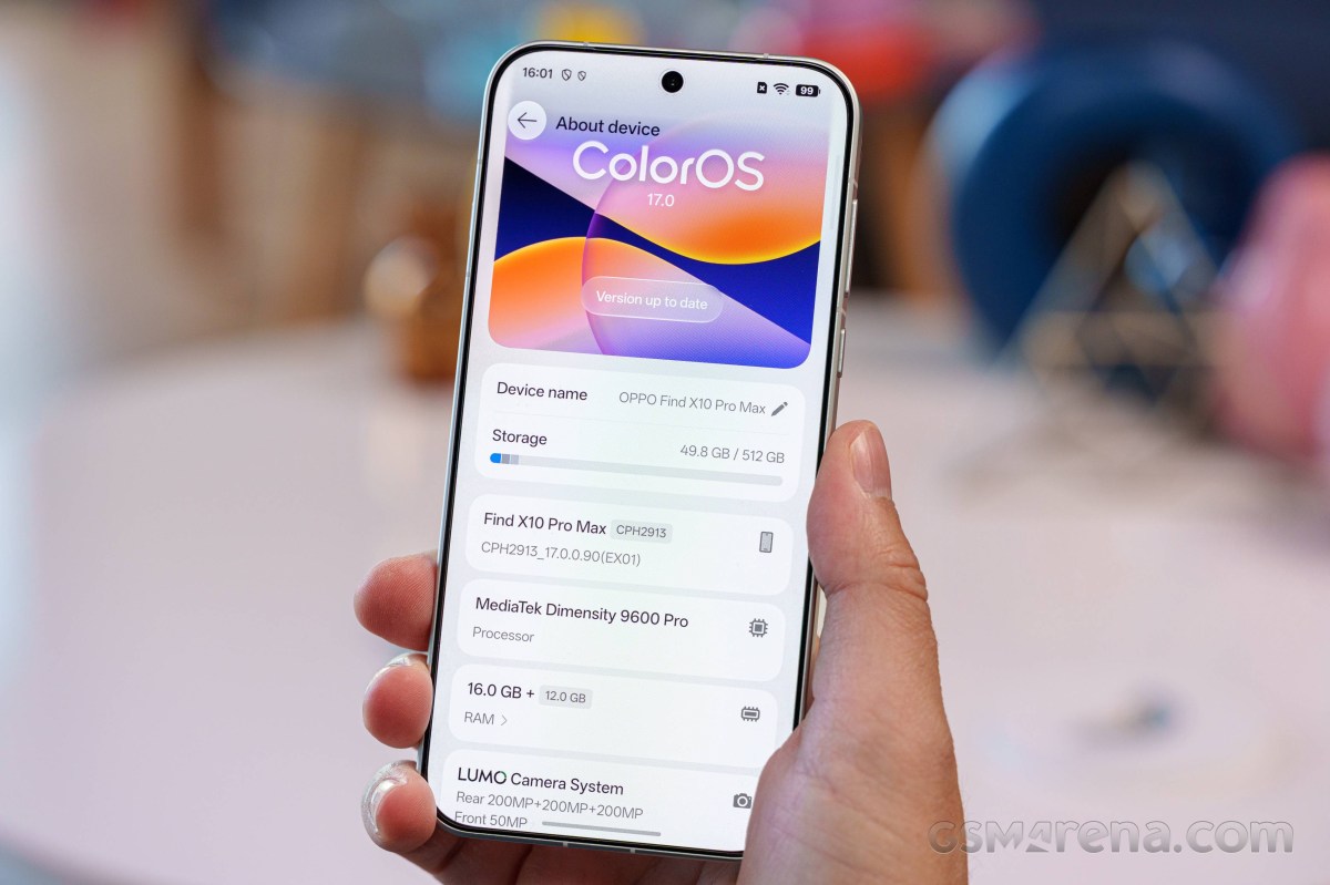 Oppo Find X10 Pro Max review: Software and performance
