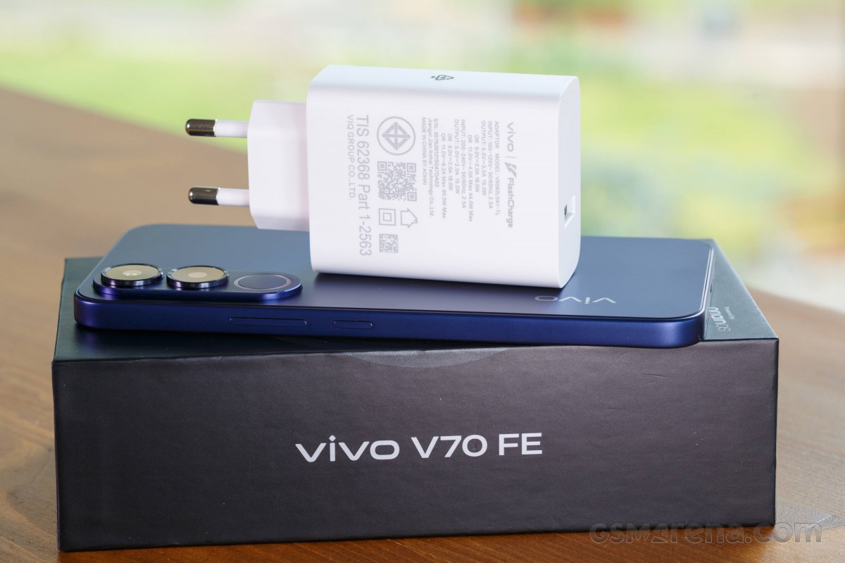 vivo V70 FE review: Our lab tests - display, battery life, charging ...