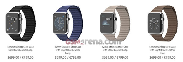 Here's what the different steel Watch versions will cost you - GSMArena ...
