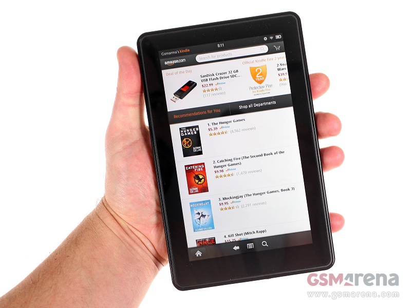Amazon Kindle Fire pictures, official photos
