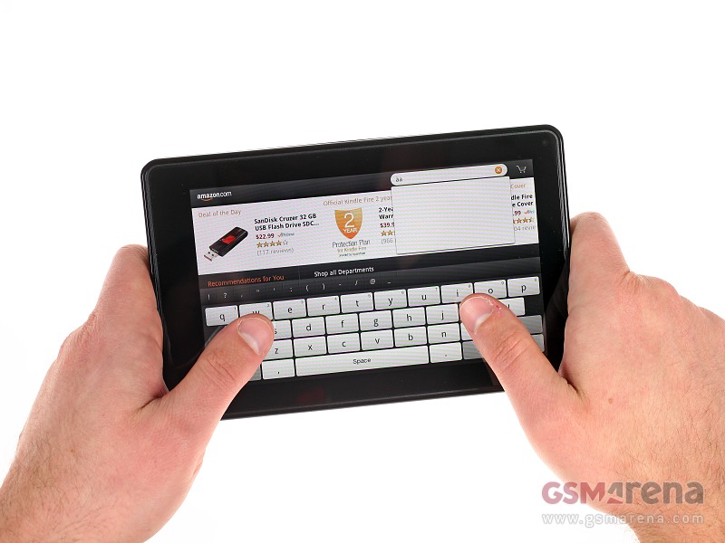 Amazon Kindle Fire pictures, official photos