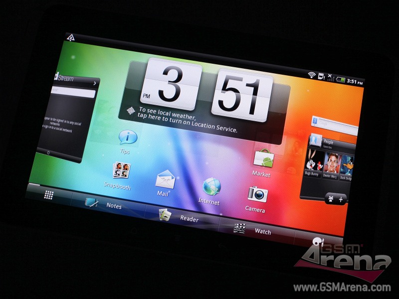 HTC Flyer pictures, official photos