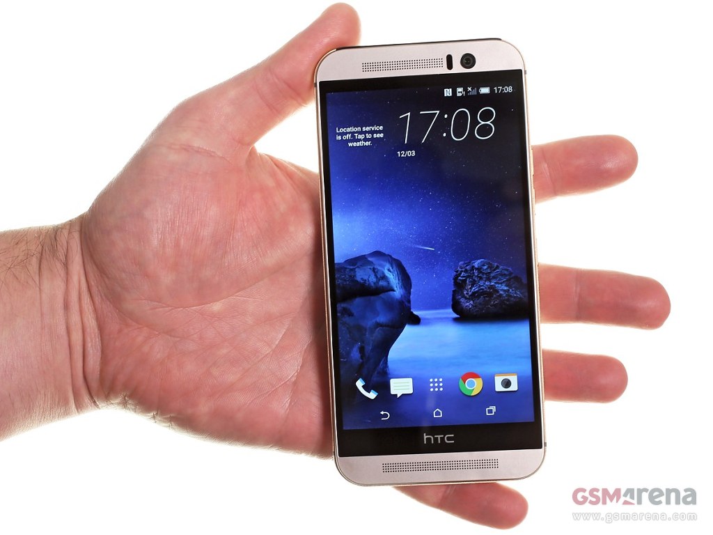 HTC One M9 pictures, official photos