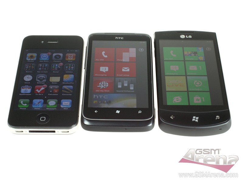 HTC 7 Trophy pictures, official photos