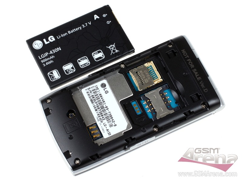 LG A130 pictures, official photos