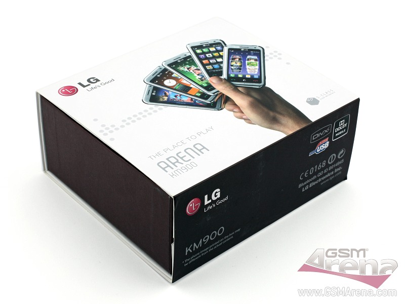 LG KM900 Arena pictures, official photos