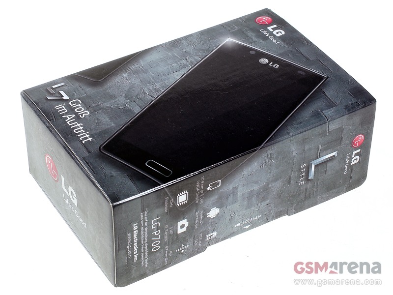 LG Optimus L7 P700 pictures, official photos