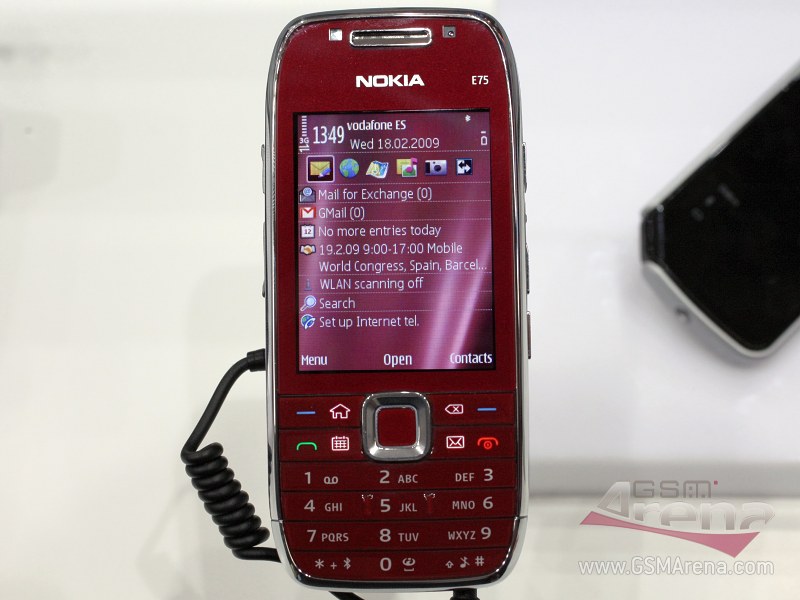 Nokia E75 pictures, official photos