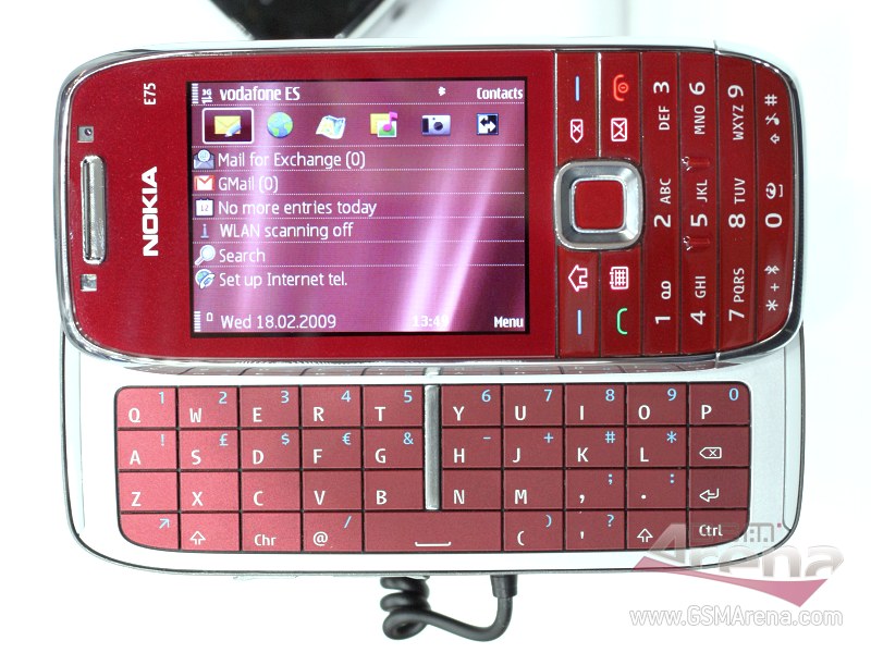 Nokia E75 pictures, official photos