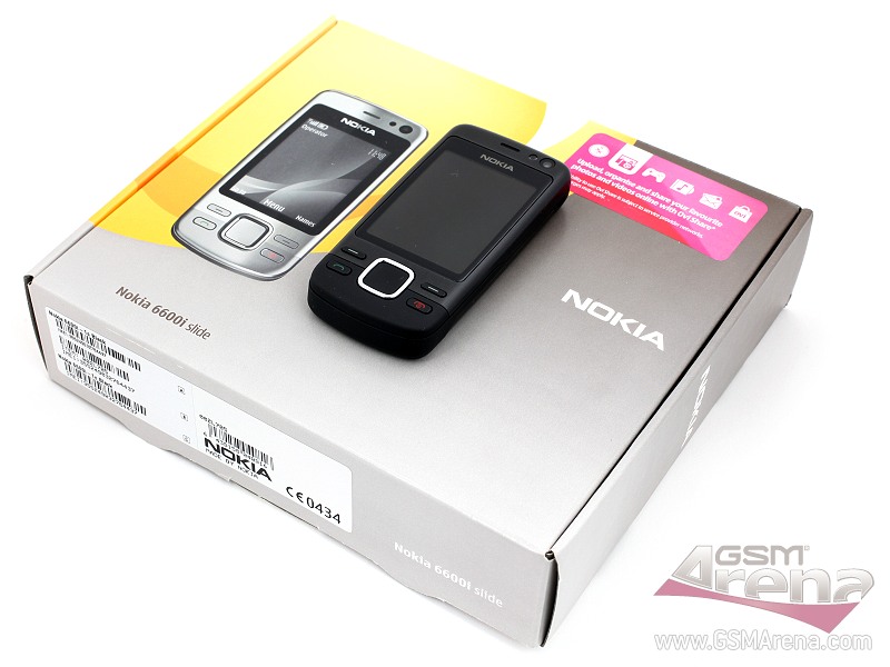 Nokia 6600i slide pictures, official photos