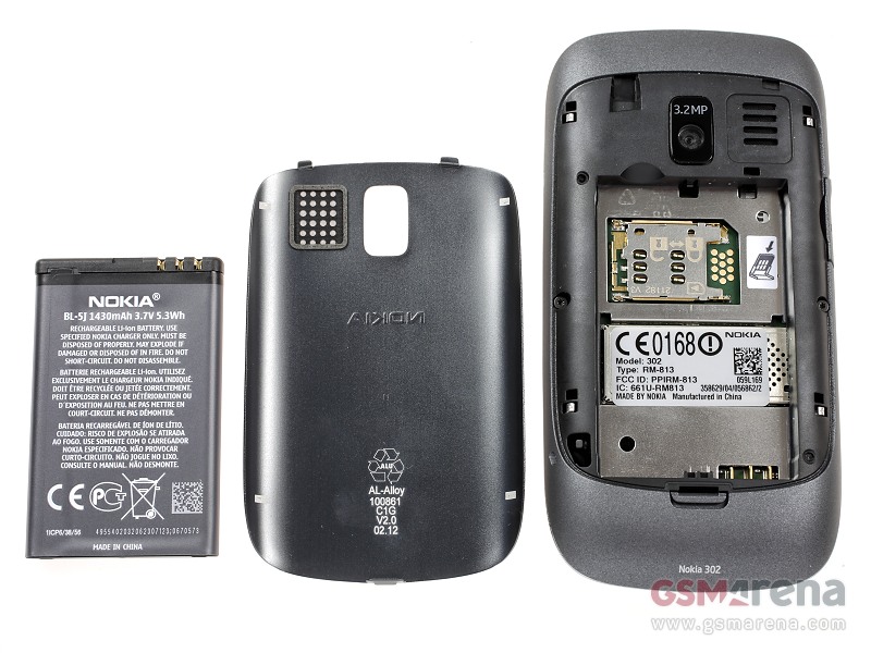 Nokia Asha 302 pictures, official photos
