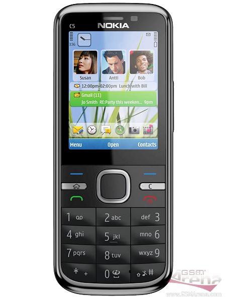 Nokia C5 5MP pictures, official photos