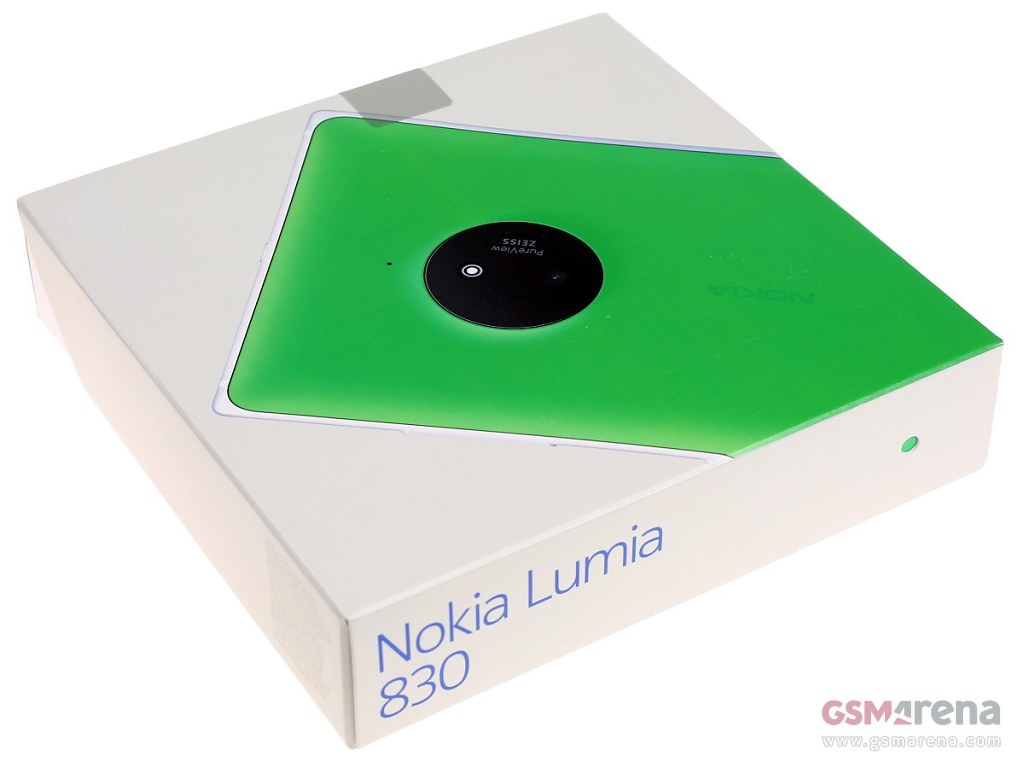 Nokia Lumia 830 pictures, official photos
