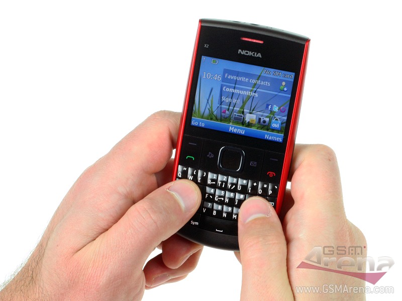 Nokia X2-01 pictures, official photos
