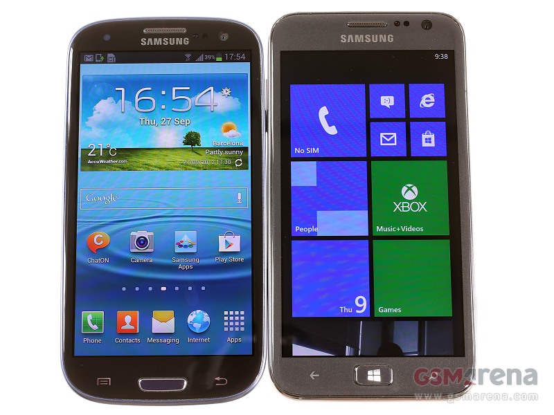 Samsung Ativ S I8750 pictures, official photos