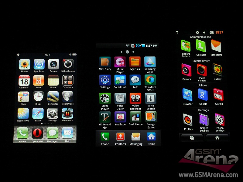 Samsung I9000 Galaxy S pictures, official photos