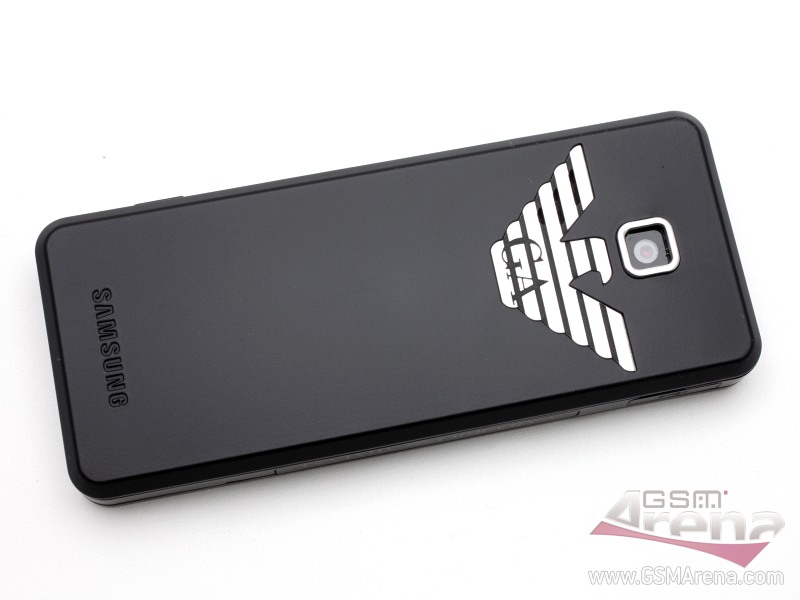 Samsung M7500 Emporio Armani pictures, official photos