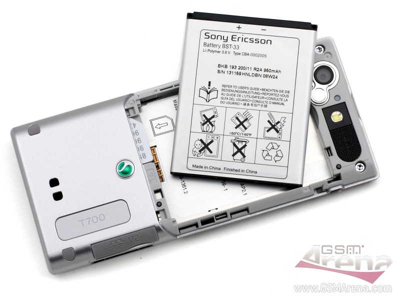 Sony Ericsson T700 pictures, official photos